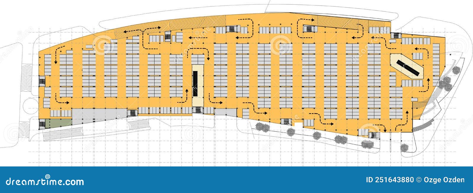 Basement Parking Section Dwg