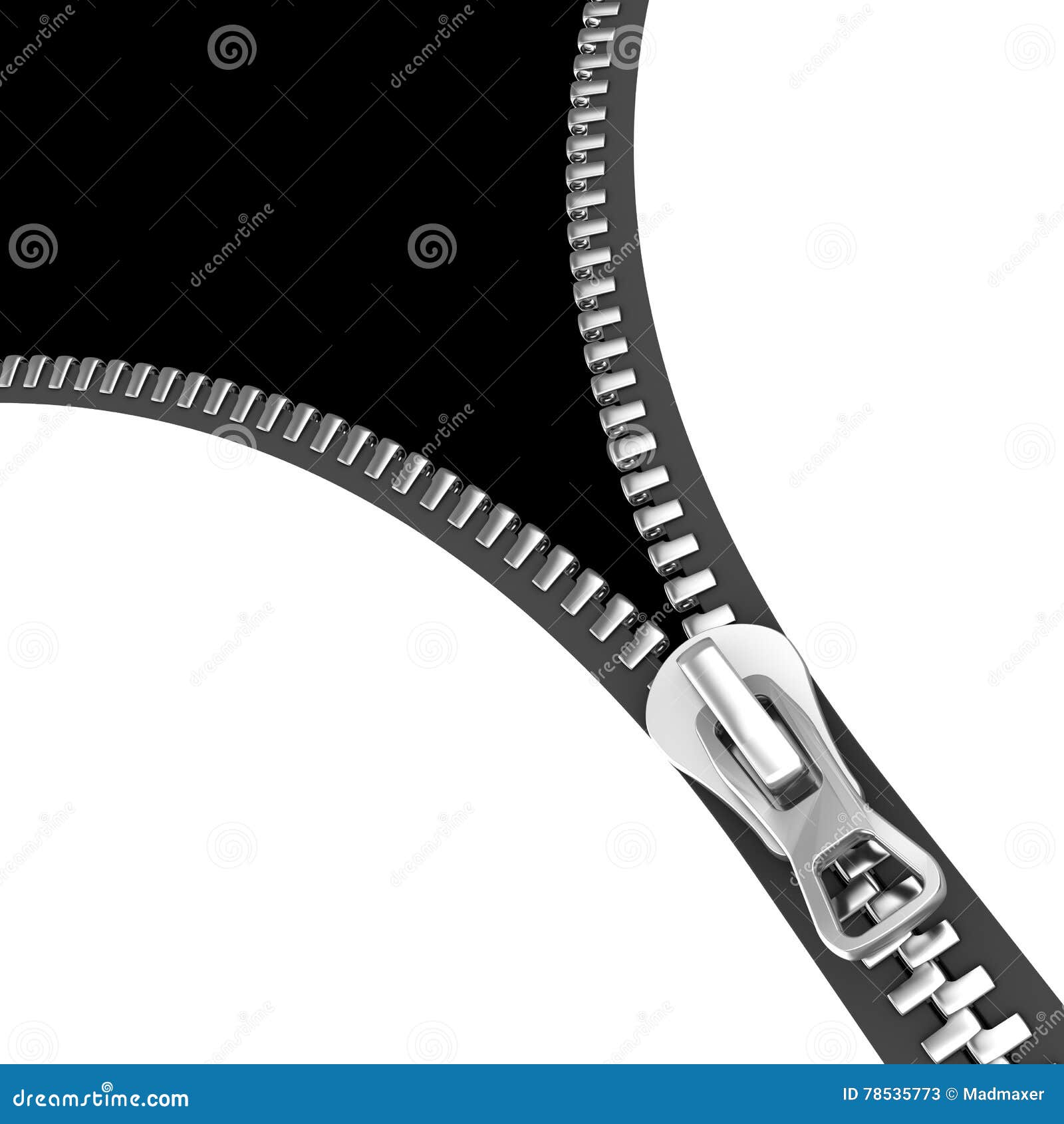 Opening Zipper Stock Photo | CartoonDealer.com #20550516