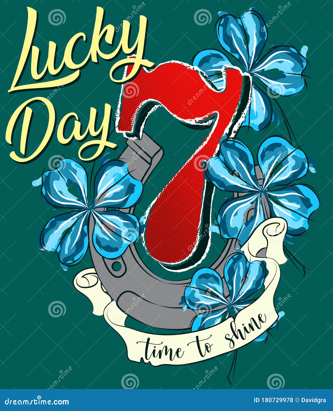 Its Time To Shine Vector Hand Drawn Lettering | CartoonDealer.com ...