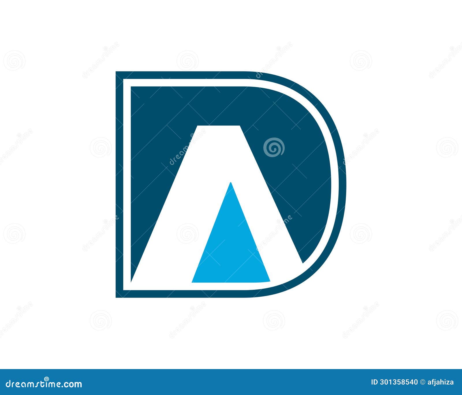Da ad dv vd logo template stock vector. Illustration of cartoon - 301358540