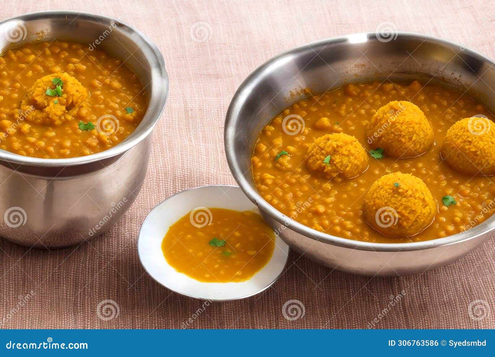 Daal Baati Churma-a Rajasthani Specialty Stock Illustration ...
