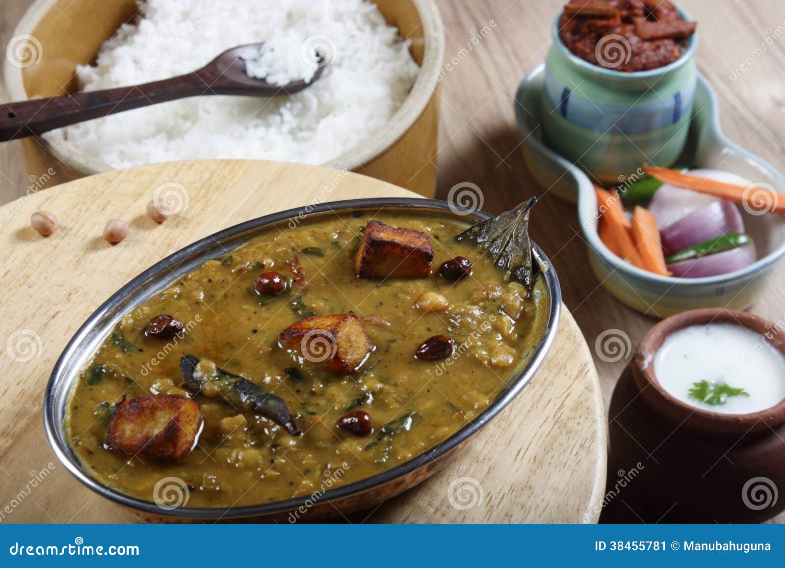 Daal Kadhi is a Spicy Dish from North India Stock Image - Image of curd ...