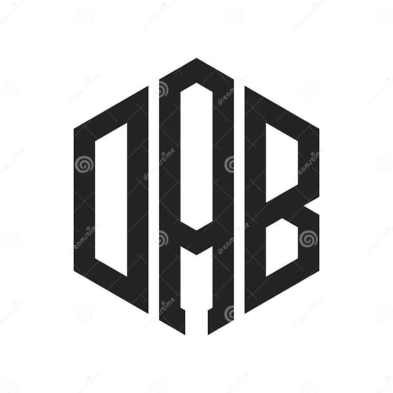 DAB Logo Design. Initial Letter DAB Monogram Logo Using Hexagon Shape ...