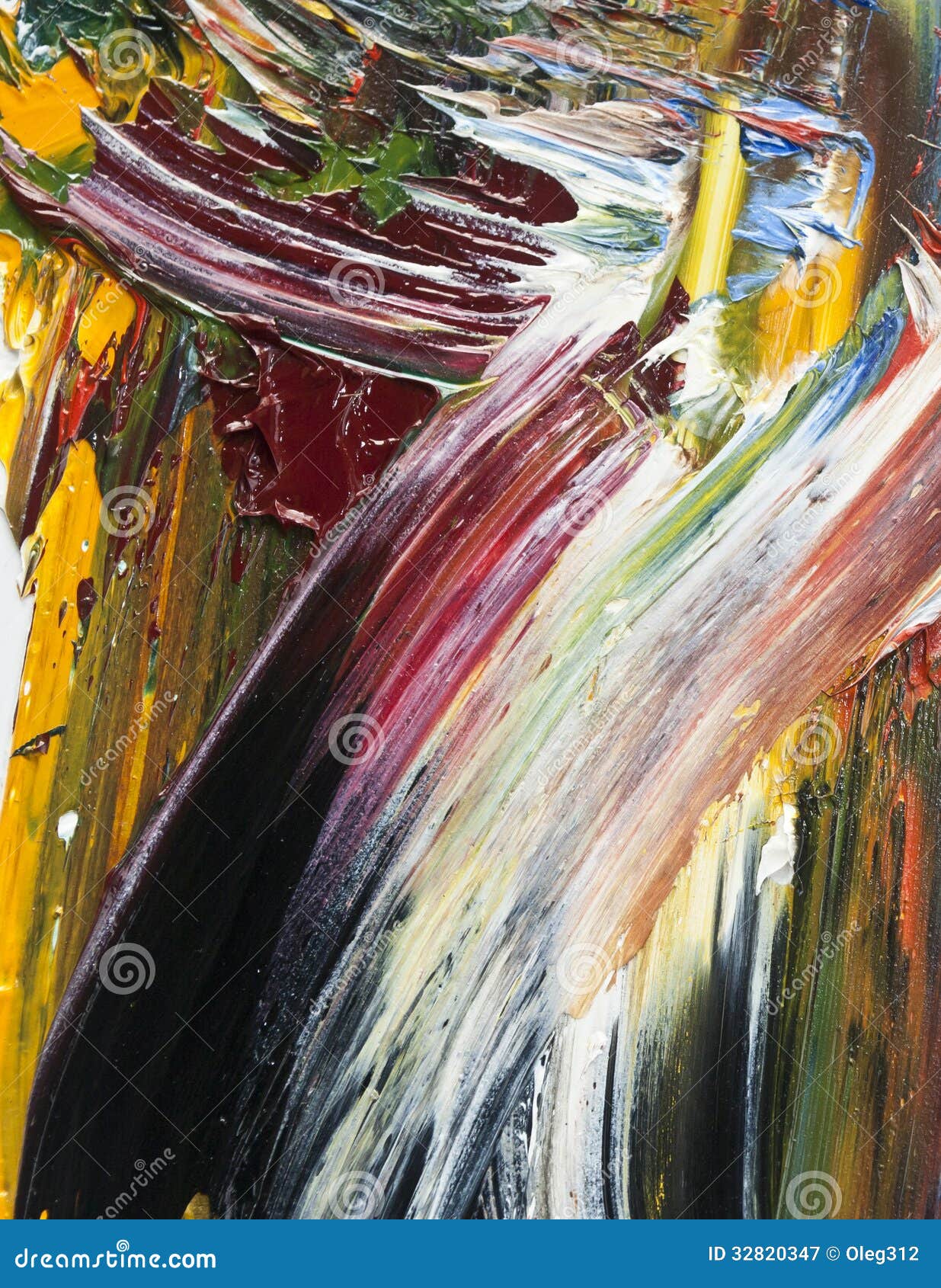 Dabs of oil paint stock illustration. Illustration of element - 32820347