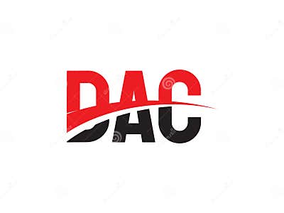 DAC Letter Initial Logo Design Vector Illustration Stock Vector ...