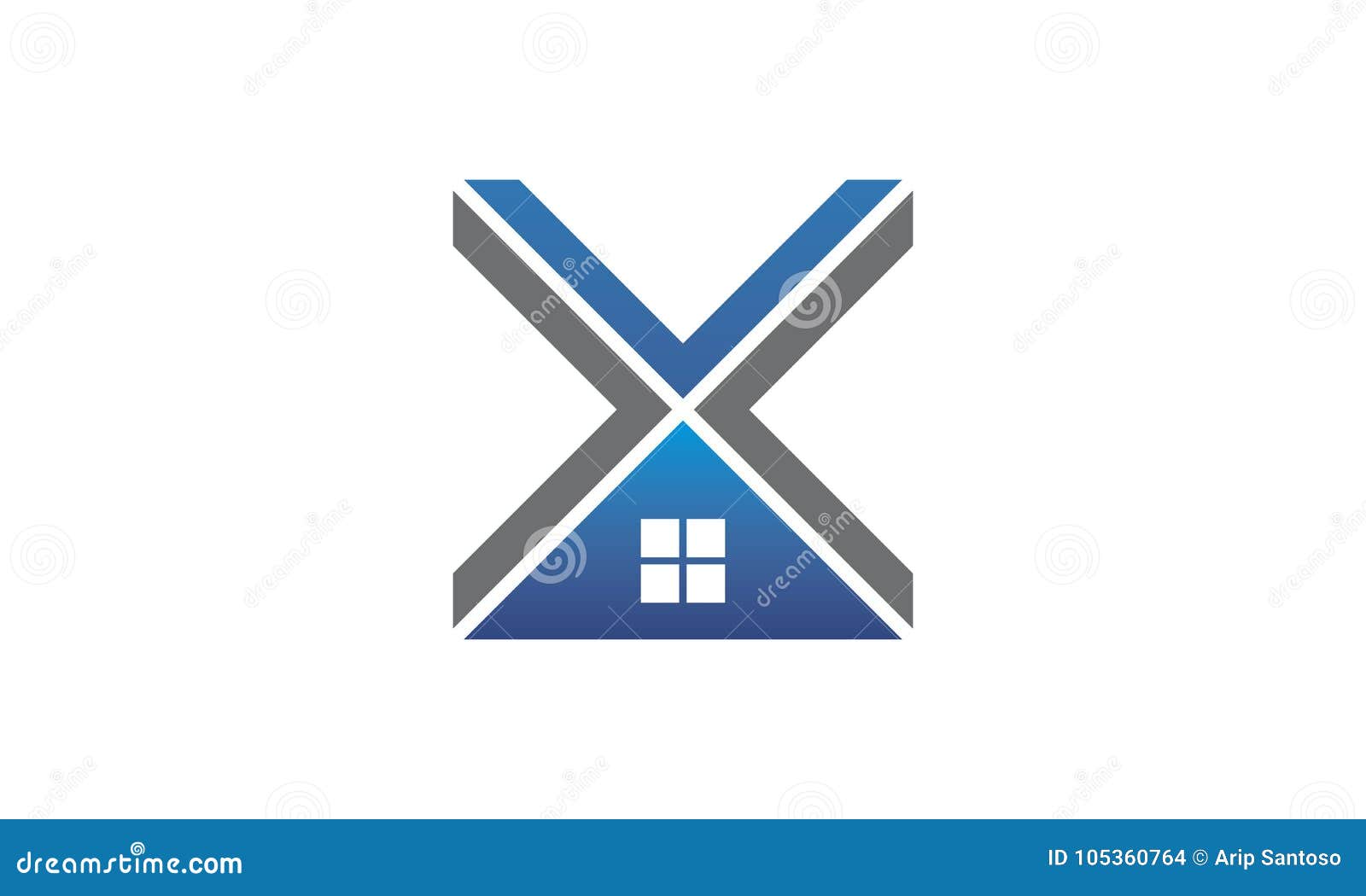 Dach-Service Logo Design Template Vektor Abbildung - Illustration von ...