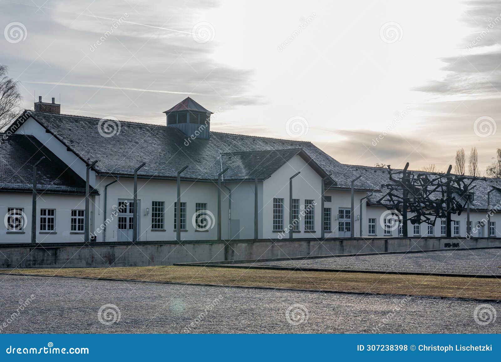 Dachau Concentration Camp Buildings in Germany Editorial Stock Photo ...