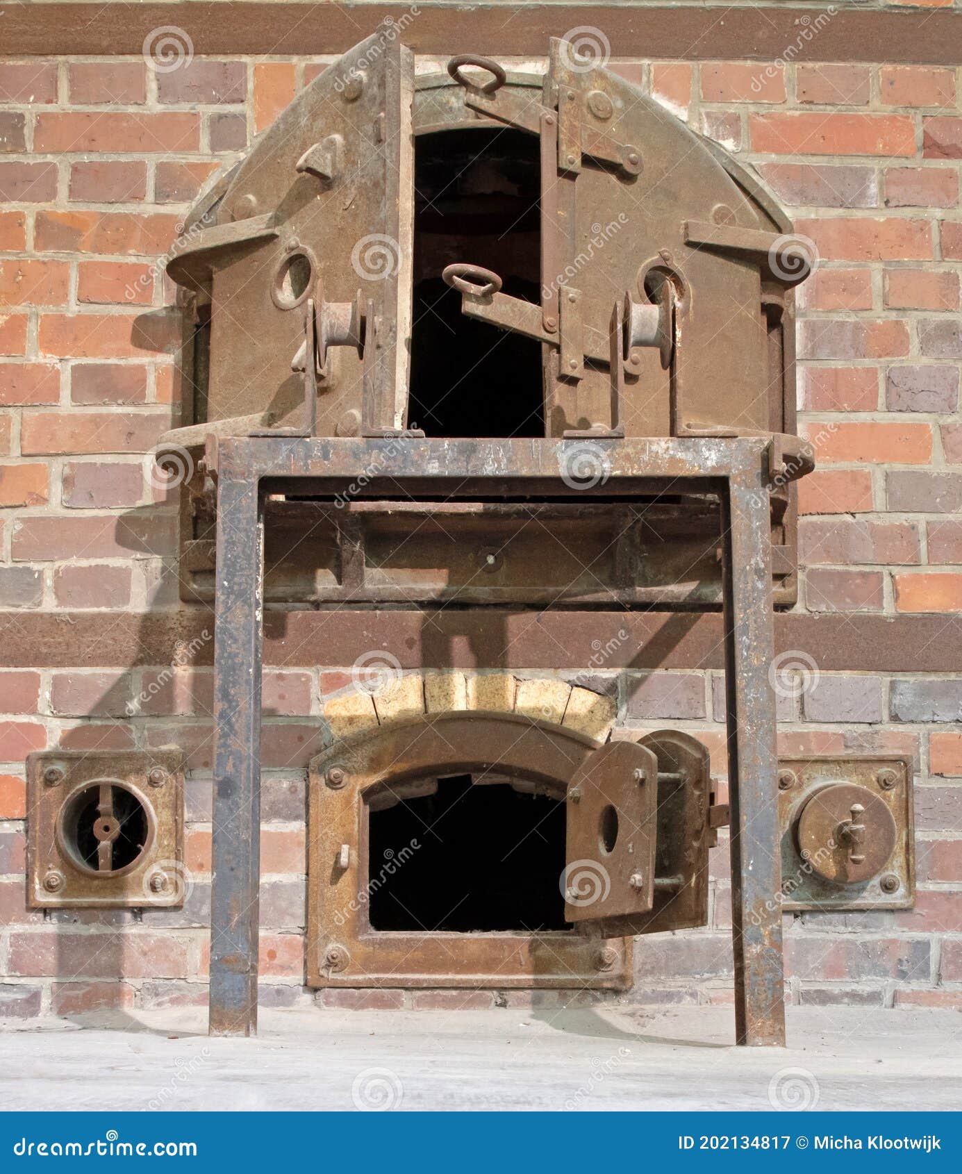 Oven in the Crematorium at the Dachau Concentration Camp Editorial ...