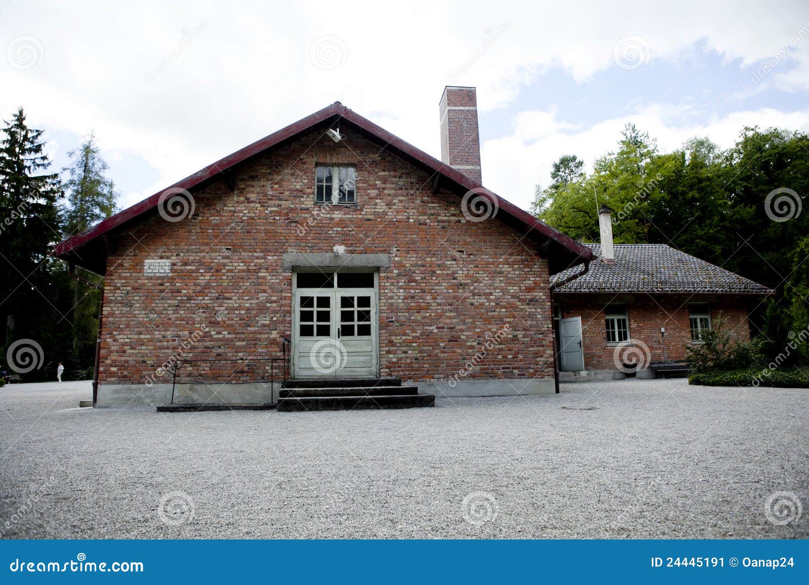 Dachau Konzentrationslager redaktionelles foto. Bild von experiment ...