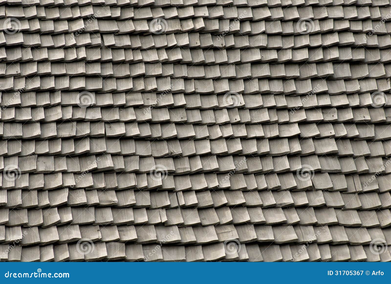 Dachplatten Hergestellt Vom Holz Stockbild - Bild von element, braun ...