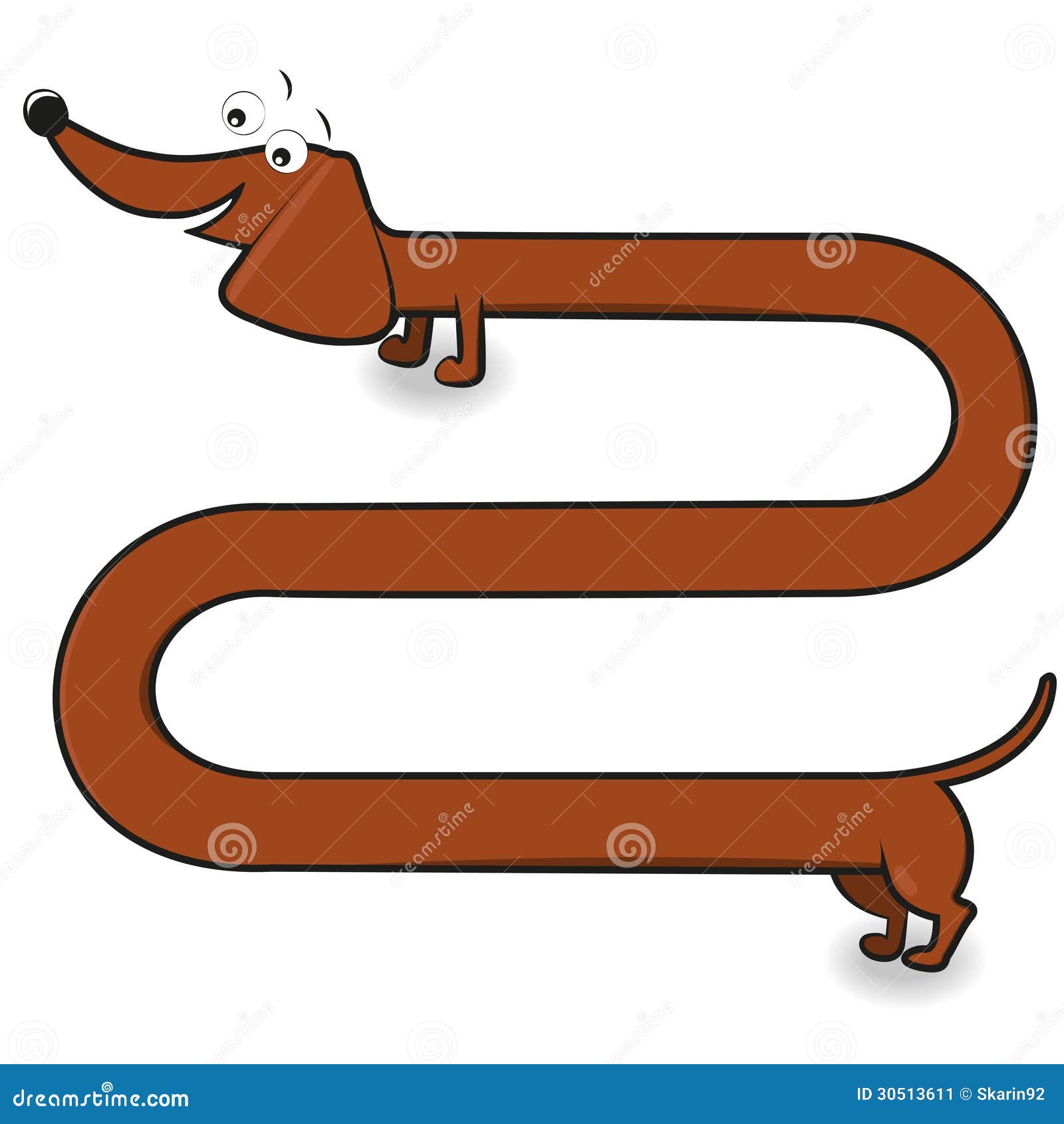 Dachshund stock illustration. Illustration of ...