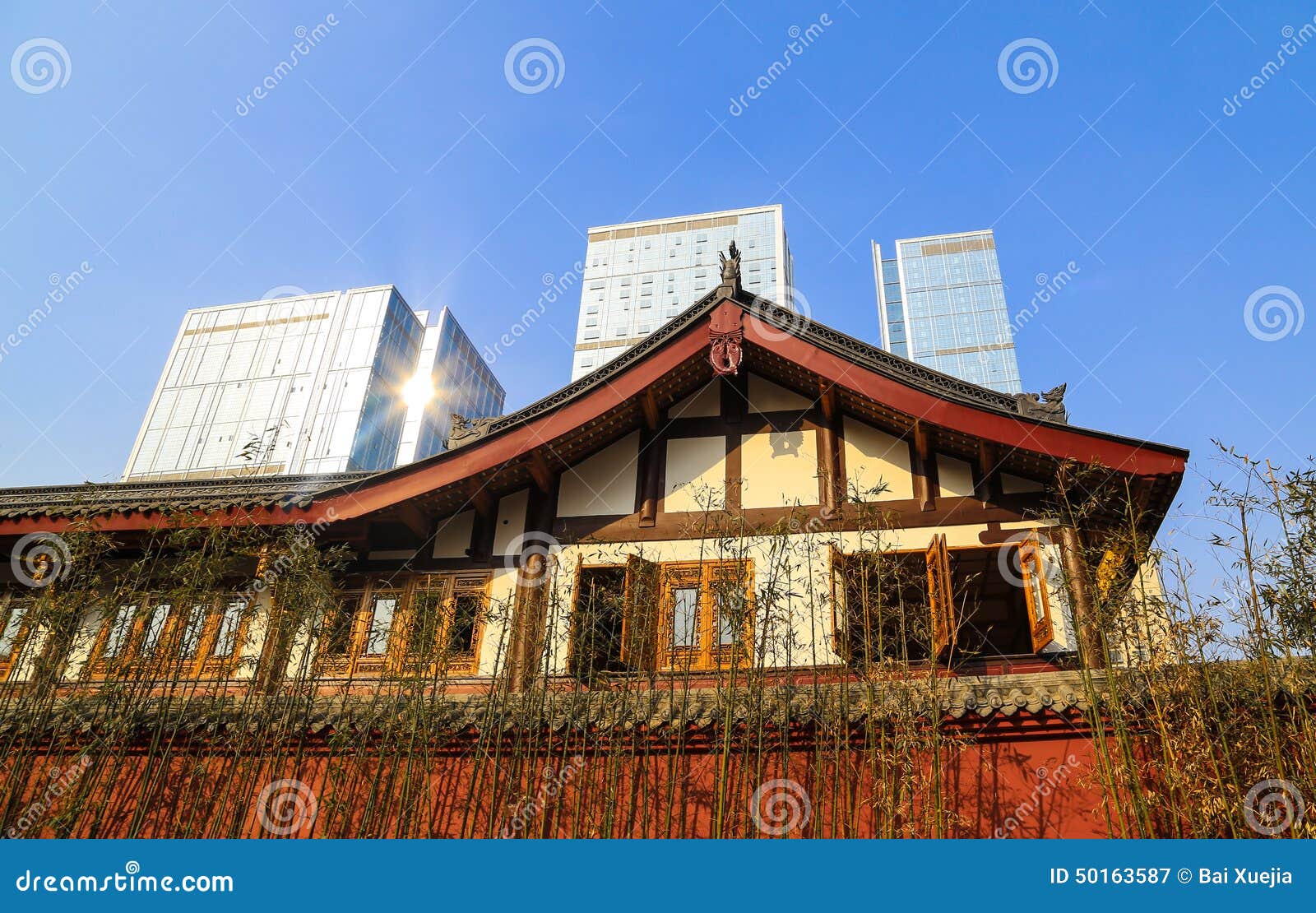 Daci Si Temple in Chengdu, China Stock Image - Image of china, travel ...