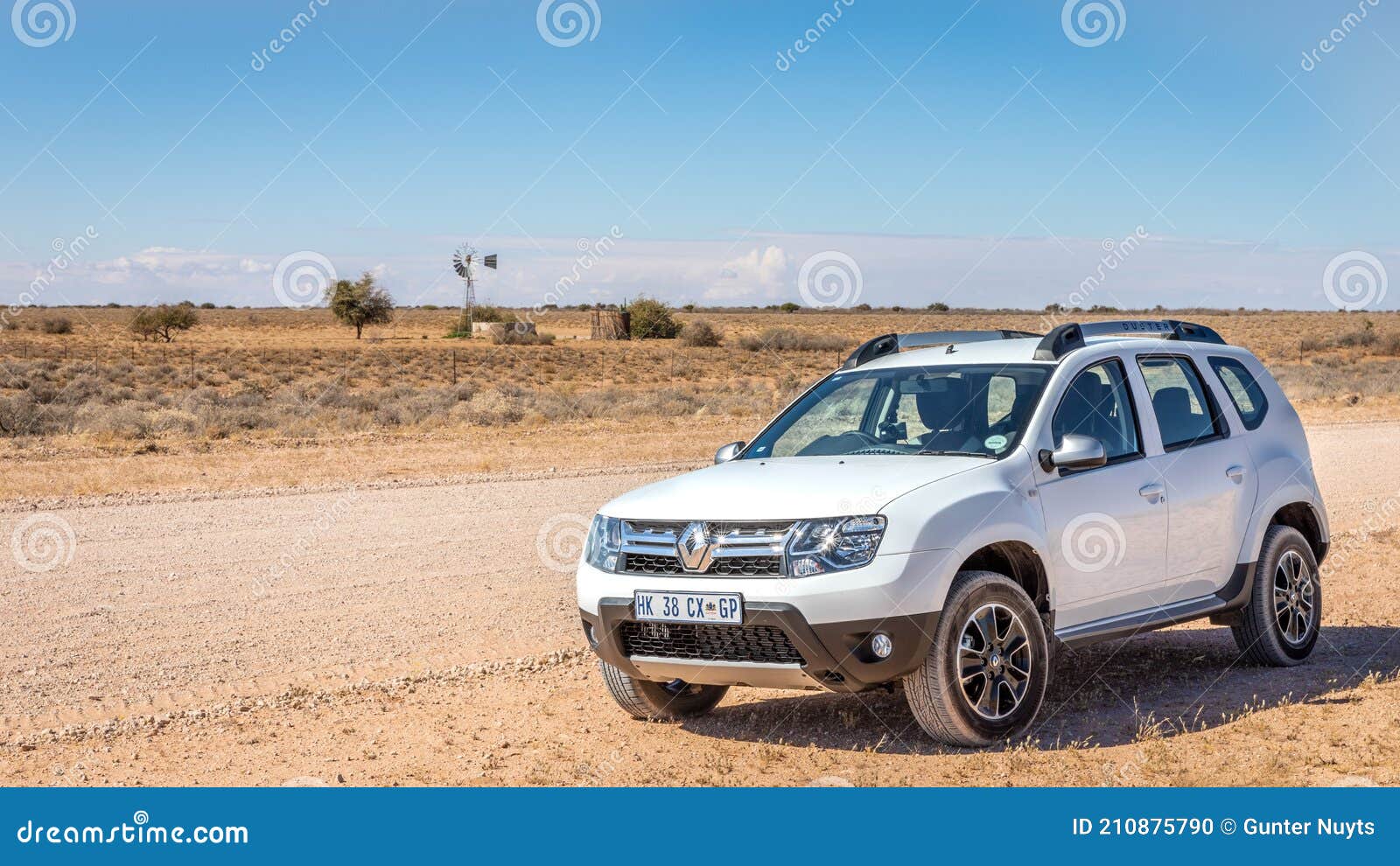 Dacia Duster in the Kalahari Desert, Namibia. Editorial Image - Image ...