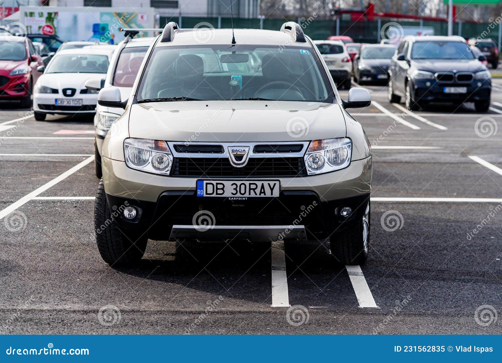Dacia Duster SUV Car Parked in Bucharest, Romania, 2021 Editorial Image ...
