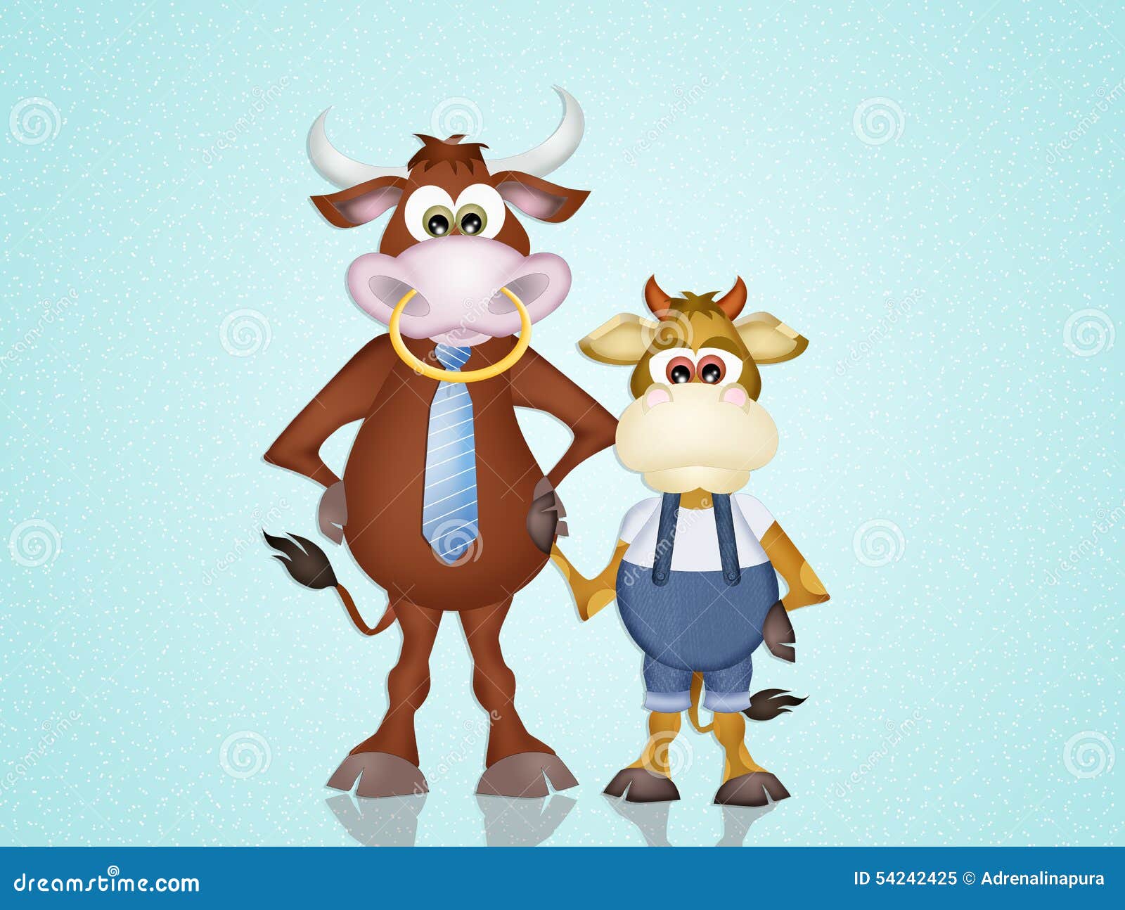 Dad cow stock illustration. Illustration of celebrate - 54242425