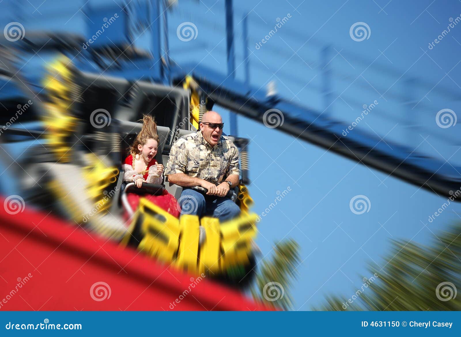 Dad and Daughter Fun stock photo. Image of bond, laughter - 4631150
