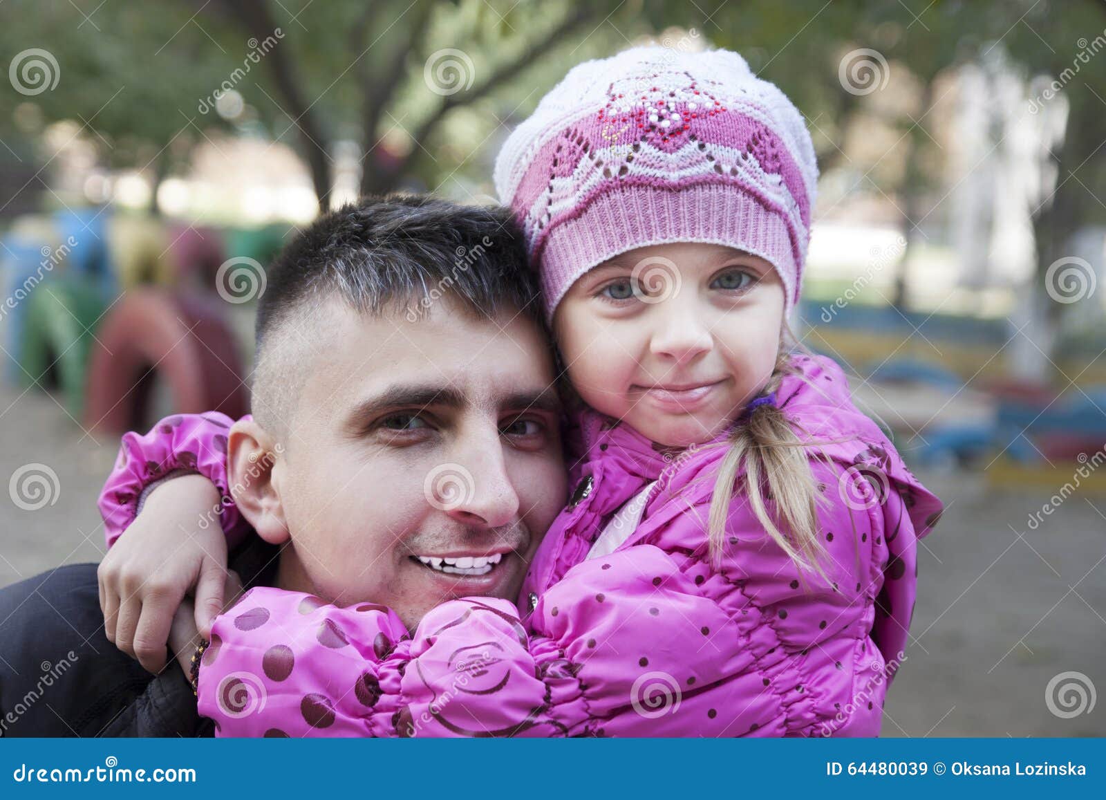 Dad and daughter hugging stock image. Image of lifestyle - 64480039
