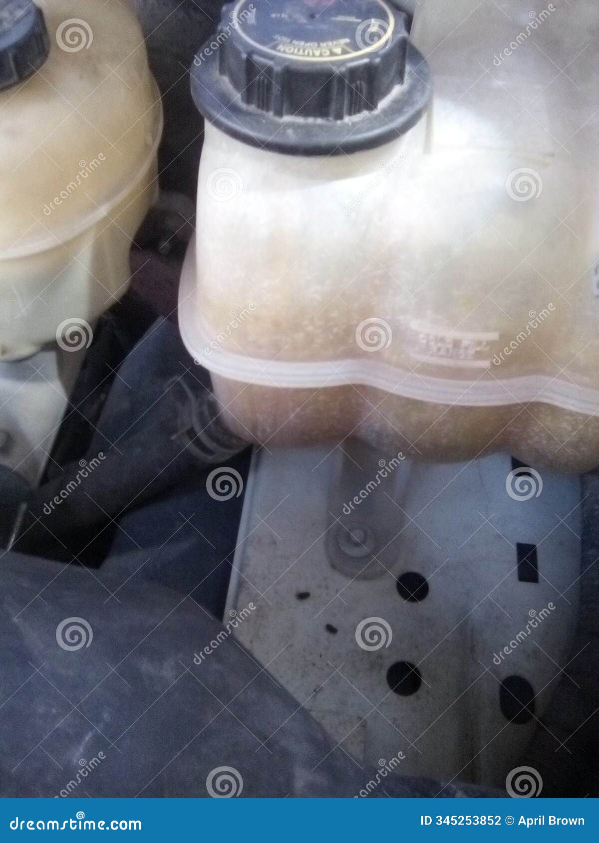 Dad& X27;s Ford F-150 Water Pump Overflow Stock Photo - Image of pump ...