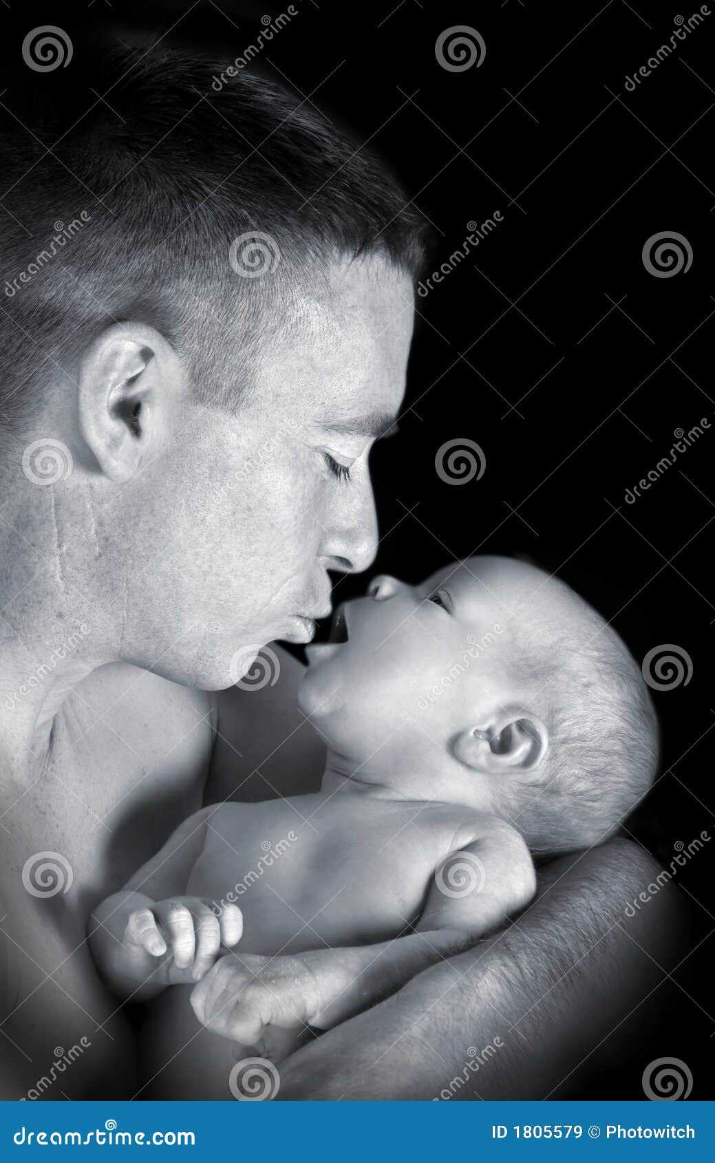 Dad s nose stock image. Image of healthy, protect, people - 1805579