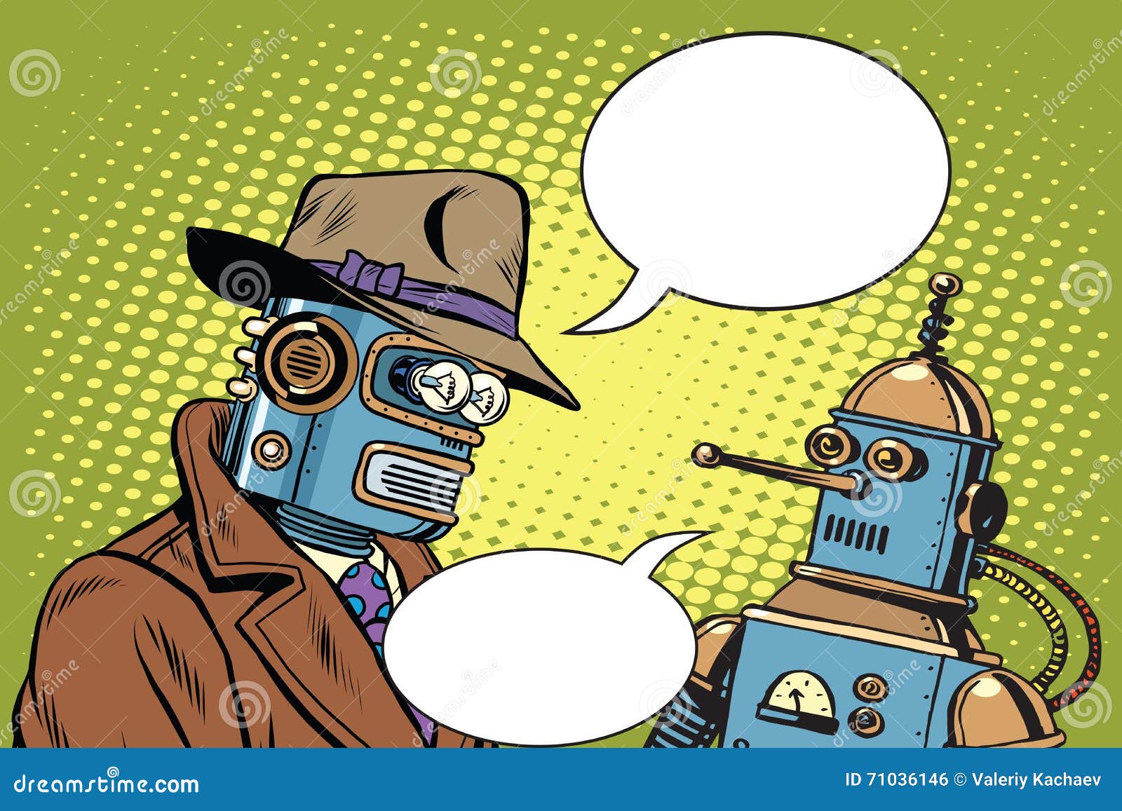 Dad and son robots stock vector. Illustration of computer - 71036146