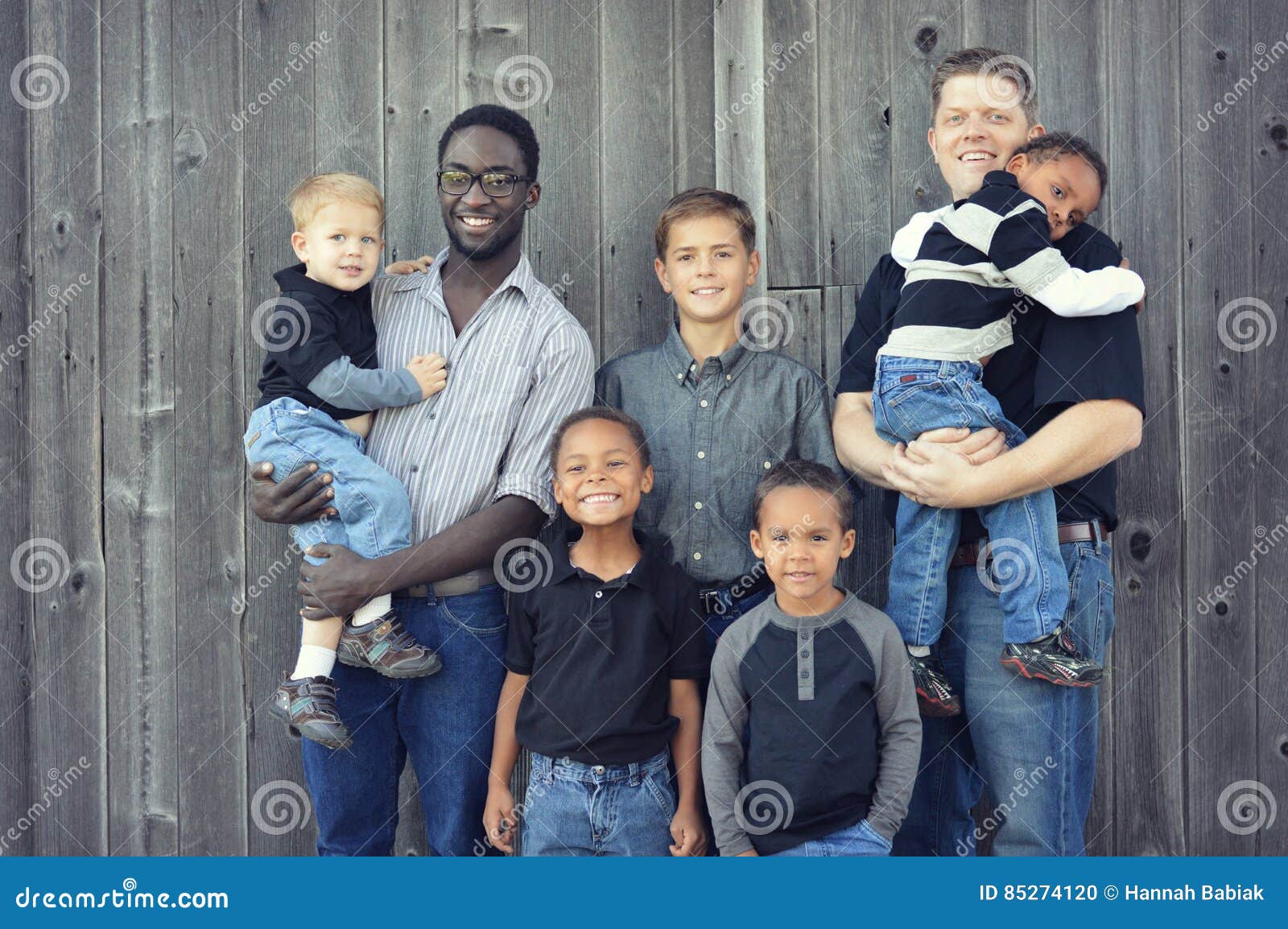 Dad with Sons stock photo. Image of backgrounds, race - 85274120