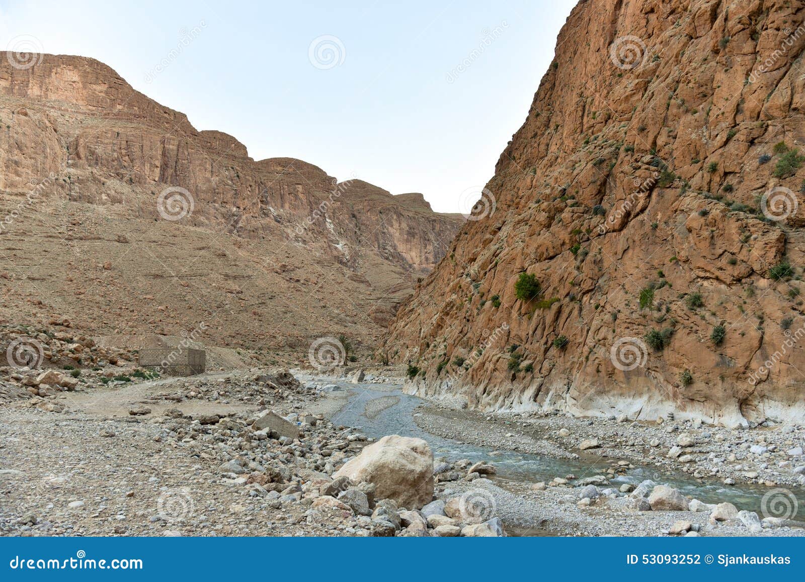 Dades Gorge Valley, Morocco Stock Photo - Image of draa, panoramic ...