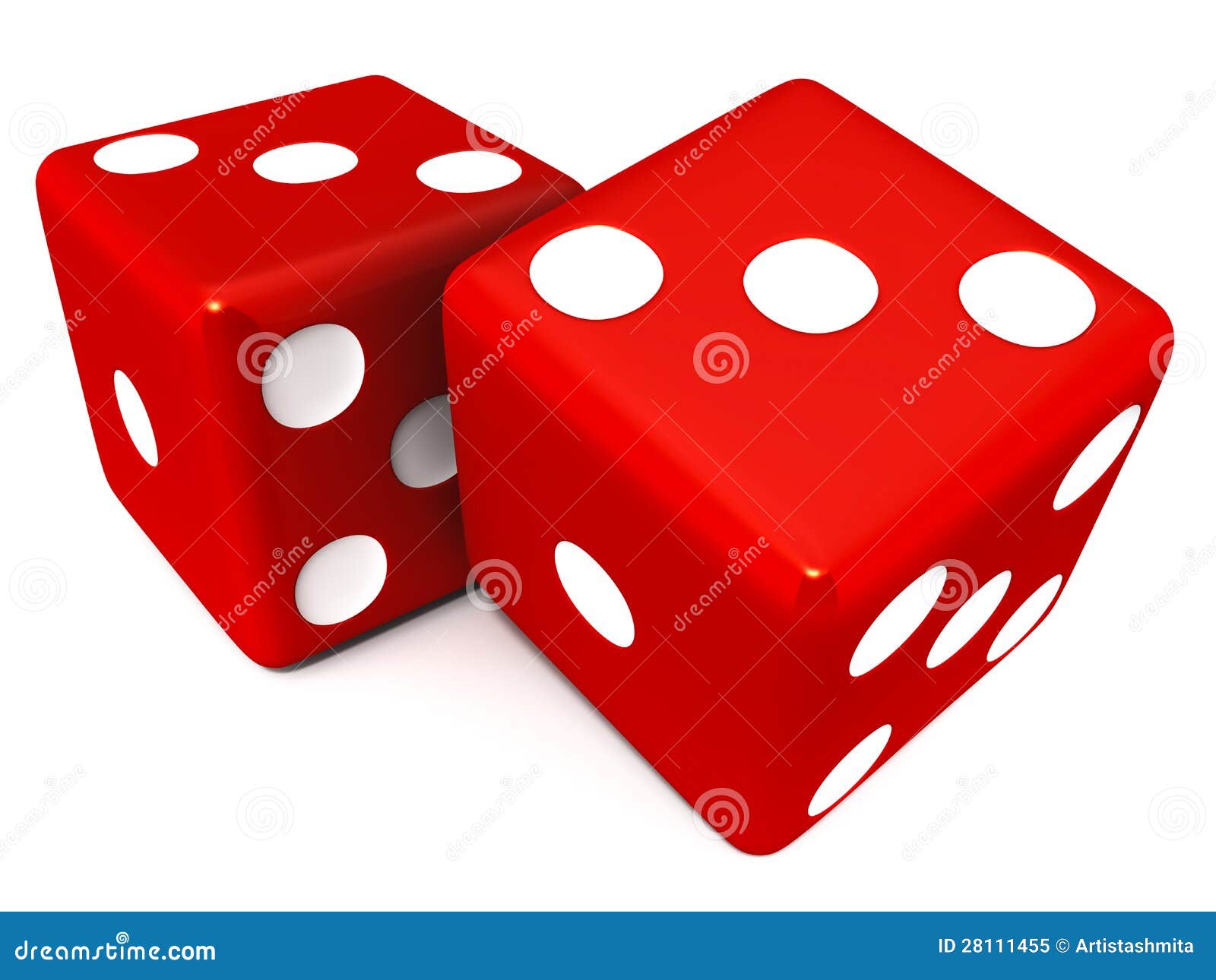 Dadi di gioco illustrazione di stock. Illustrazione di gestisca - 28111455