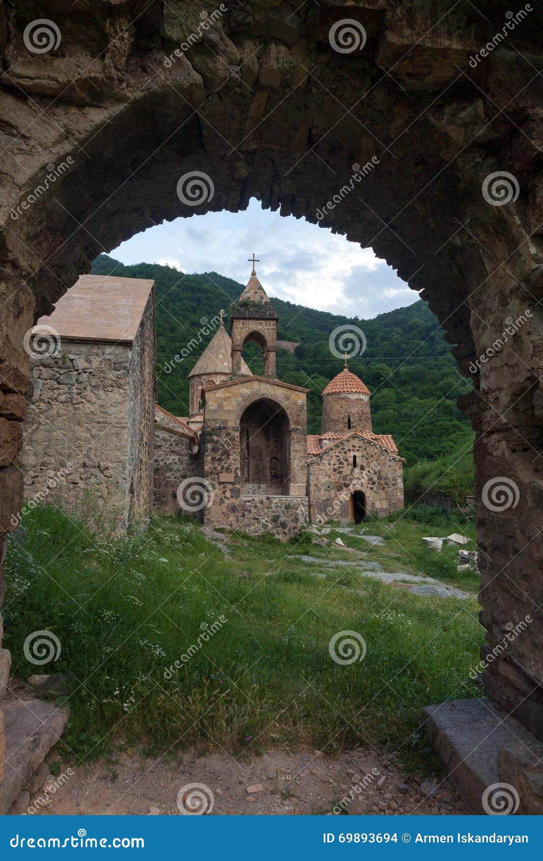 Dadivank Monastery Complex View Stock Photo - Image of historical ...