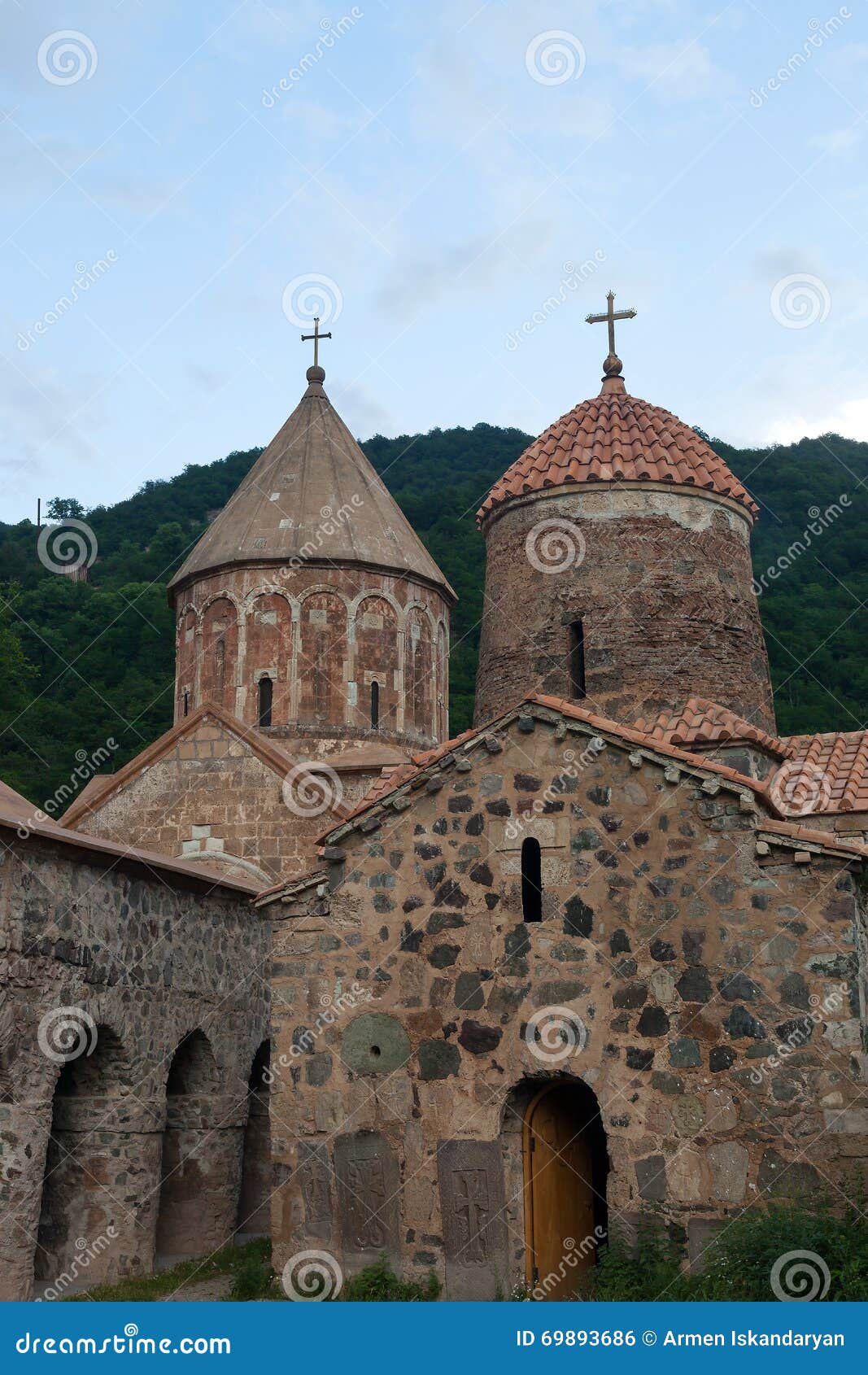 Dadivank monastery view stock photo. Image of nature - 69893686