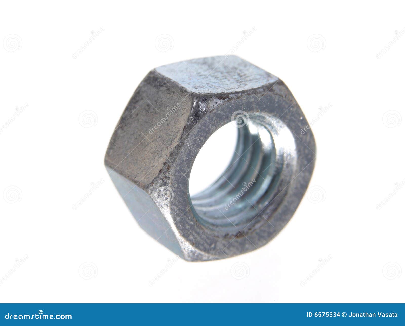 Dado di bullone fotografia stock. Immagine di filetti - 6575334