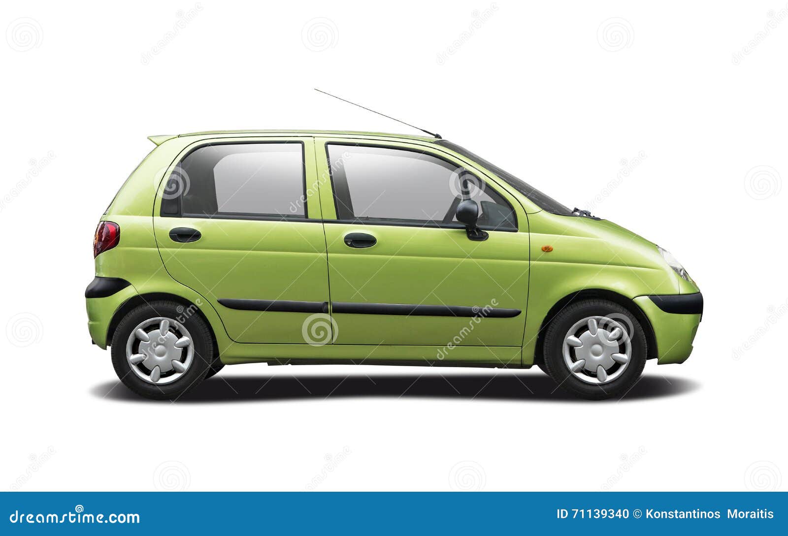 Daewoo Matiz Isolated on White Stock Photo - Image of supermini, side ...