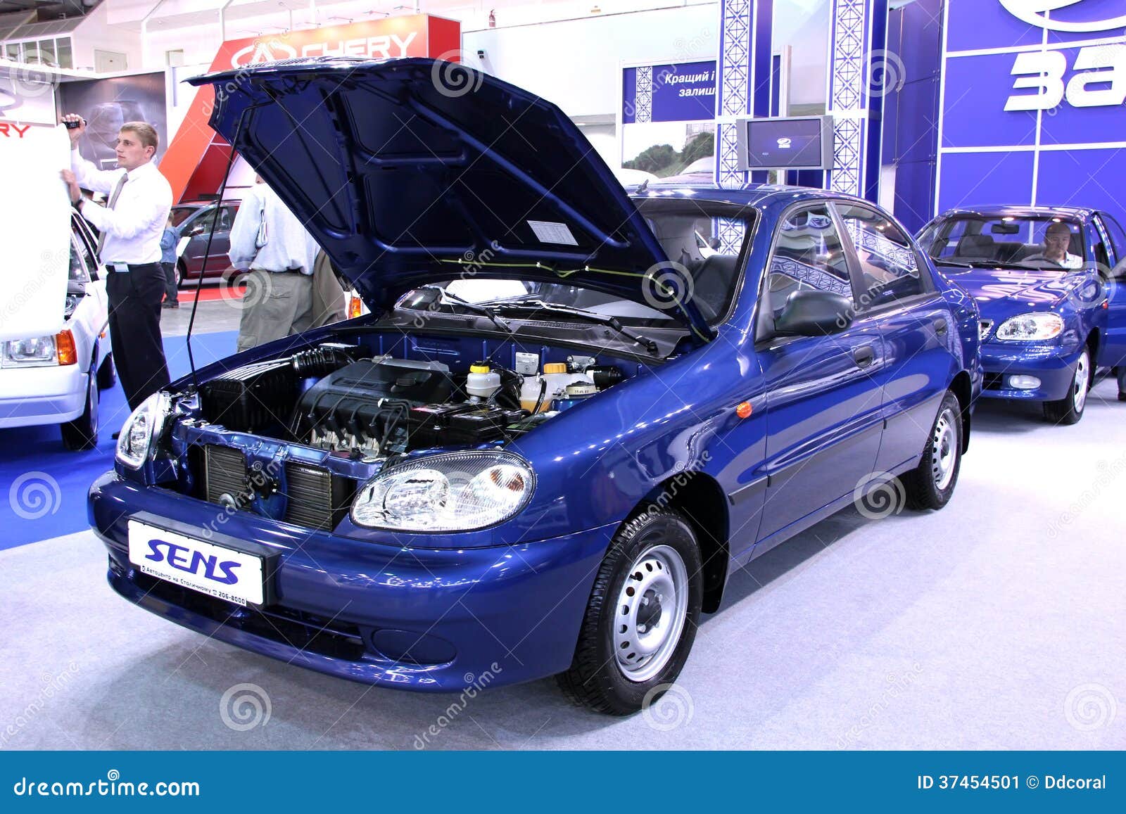 Daewoo Sens editorial photo. Image of automotiveshow - 37454501