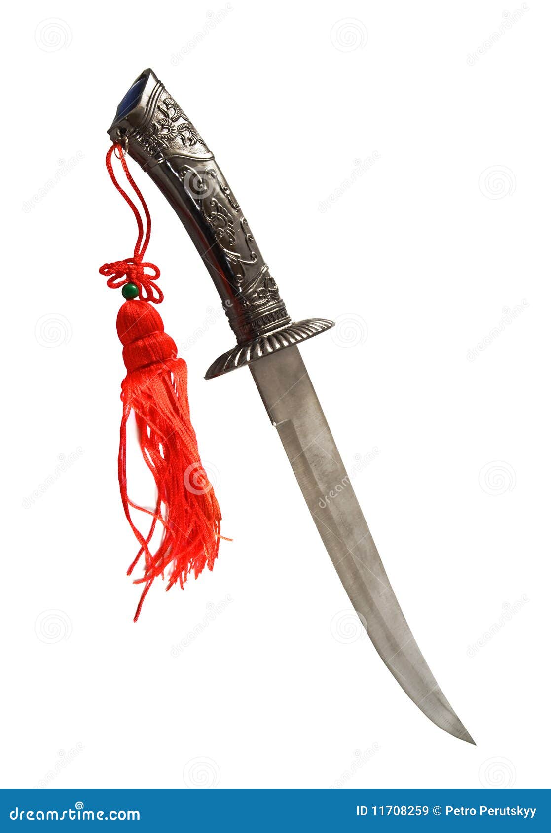 Daga imagen de archivo. Imagen de cuchillo, aislado, blanco - 11708259