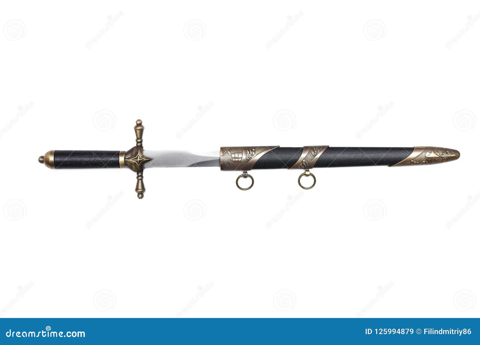 Dagger stock afbeelding. Image of zeemansdolk, middeleeuws - 125994879