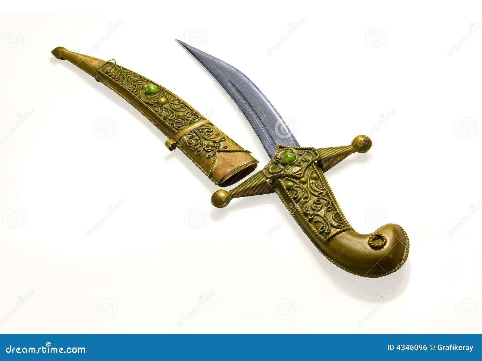 Dagger stock photo. Image of weapon, diamond, dagger, valuable - 4346096