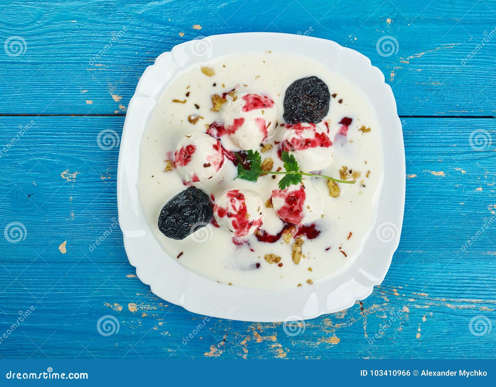 Dahi Bhalla Indian Tasty Street Food, Dahi Vada Royalty-Free Stock ...