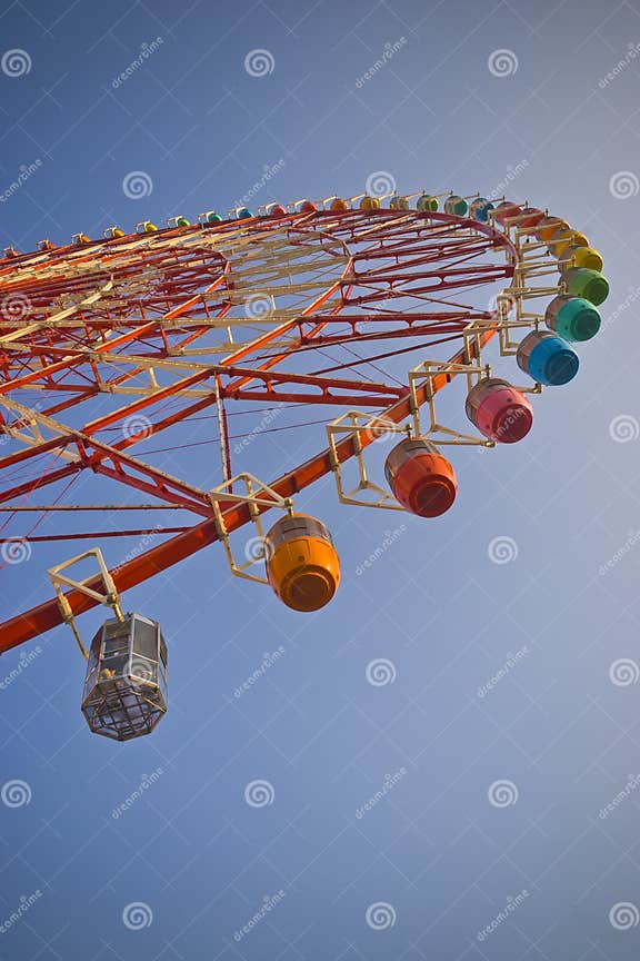 Daikanransha Ferris wheel stock photo. Image of odaiba - 21263372