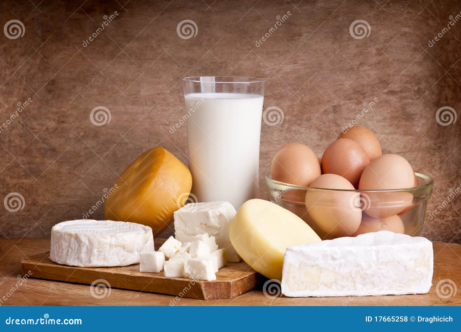 Dairy products stock photo. Image of group, assortment - 17665258