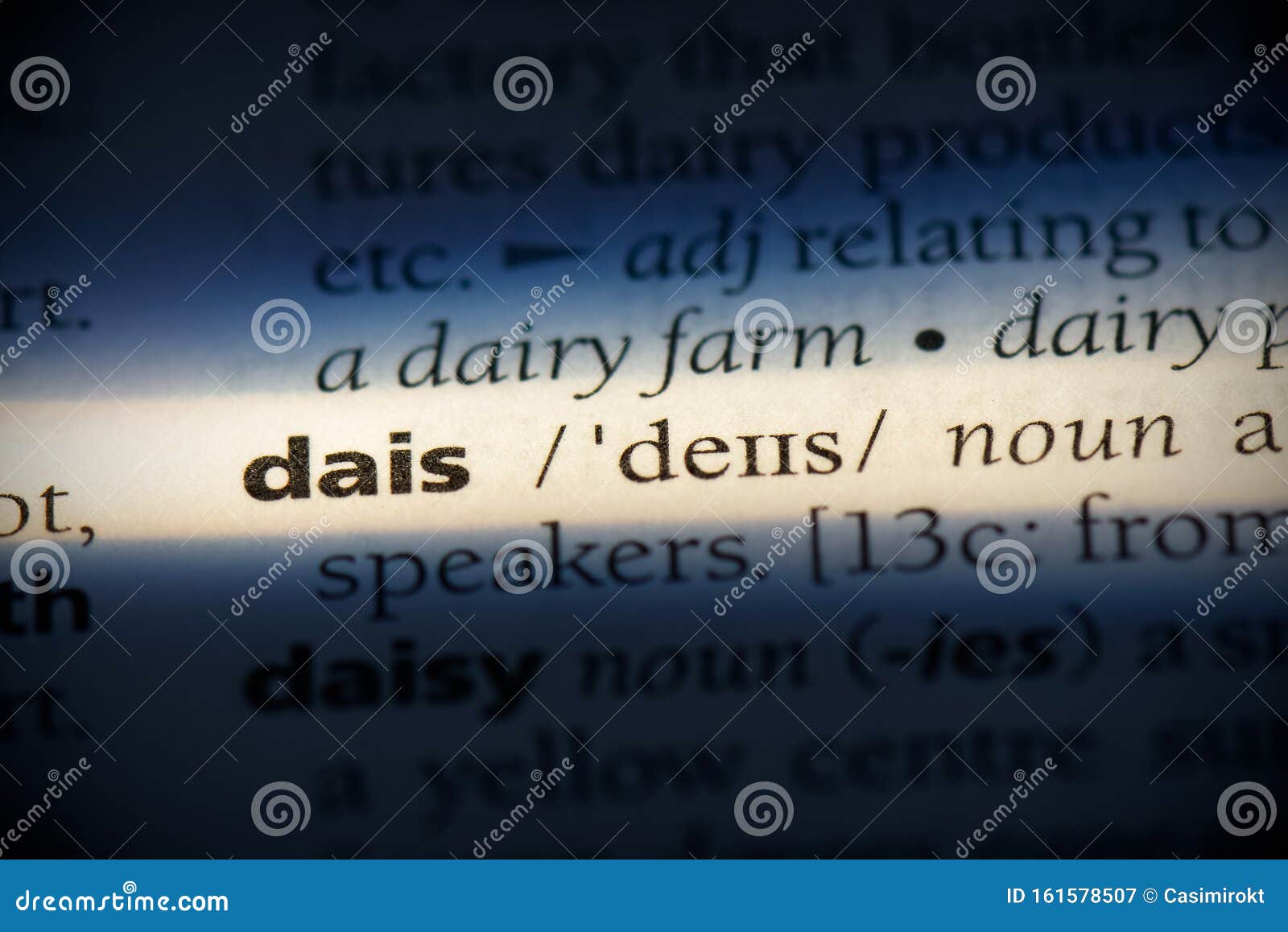 Dais stock image. Image of definition, close, macro - 161578507