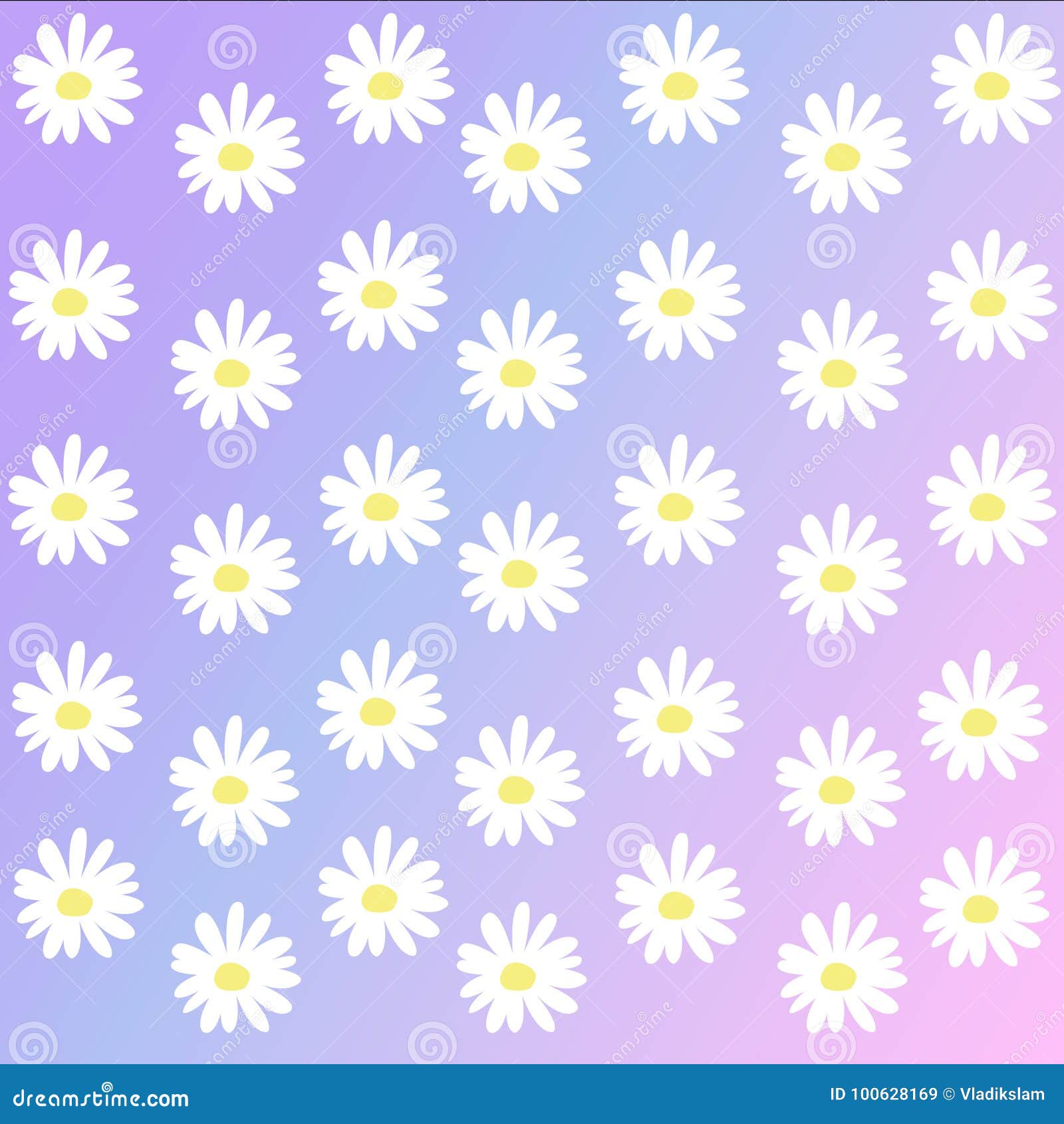 Daisy Background Vector Illustration | CartoonDealer.com #30471294