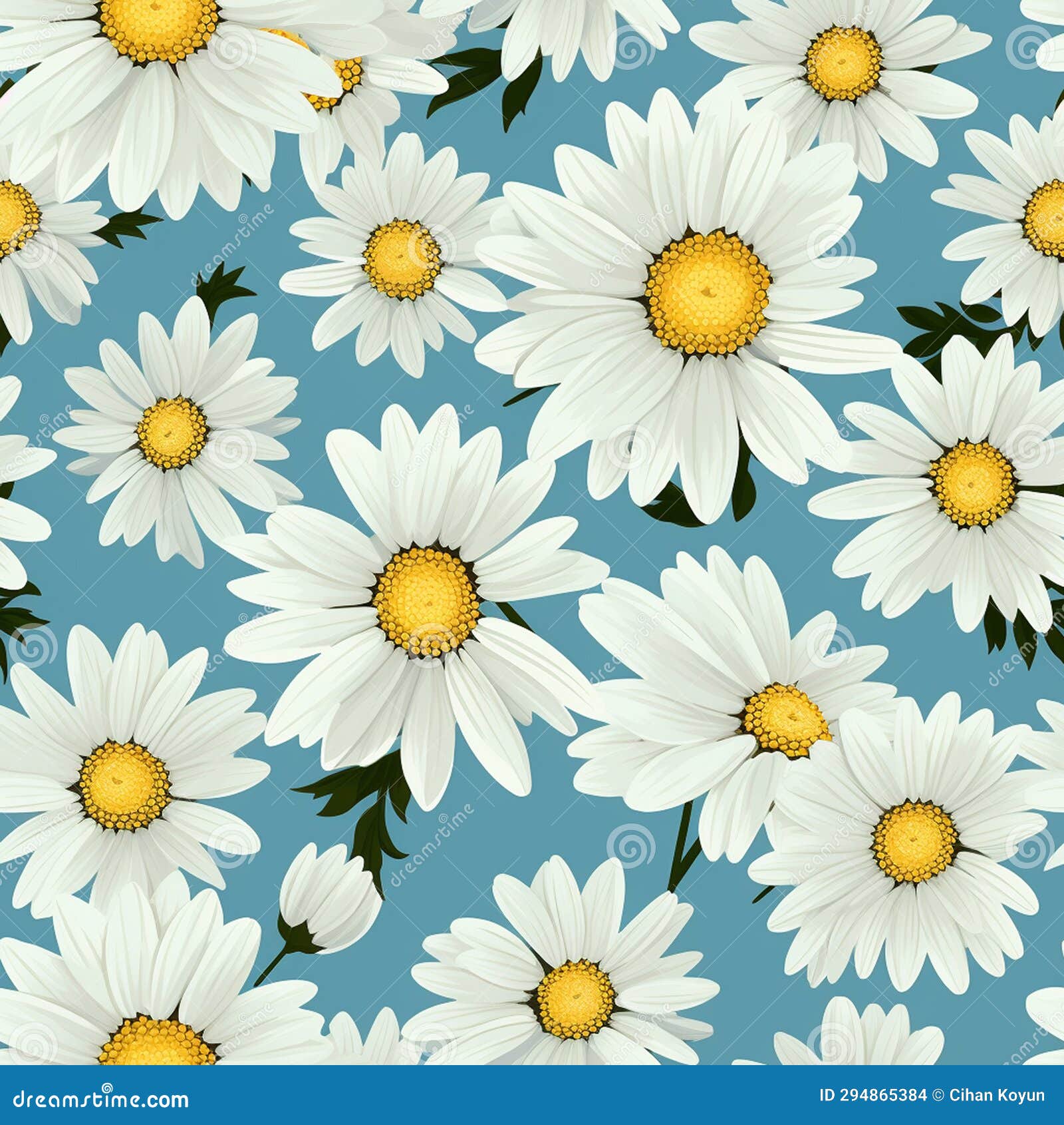 Daisy Collage Art for Creative Expression Stock Illustration ...