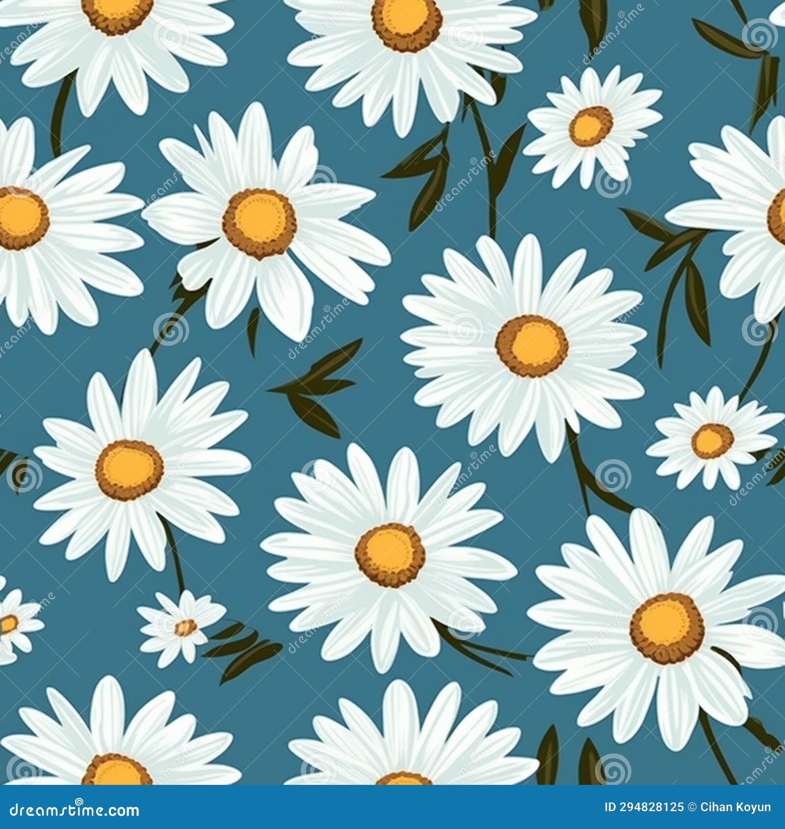 Daisy Collage for Collage Art Stock Illustration - Illustration of card ...