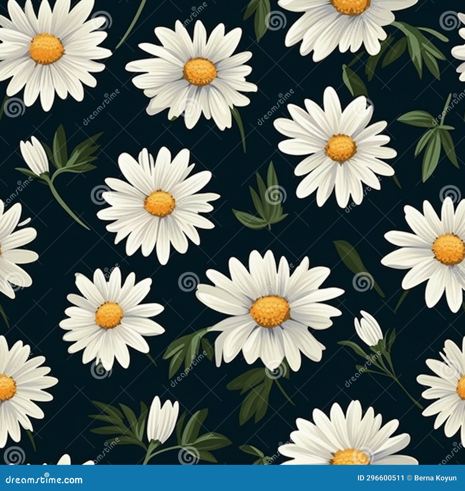 Daisy Collage Art for Unique Art Stock Illustration - Illustration of ...
