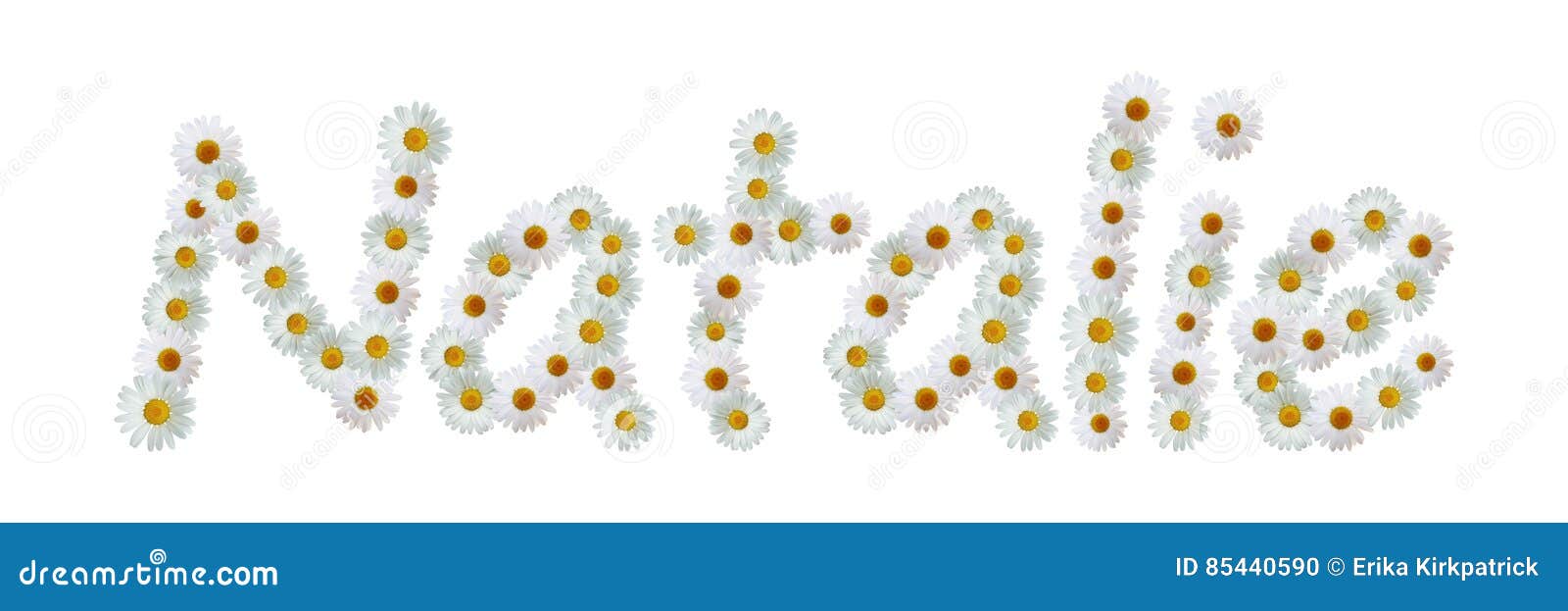 Natalie Bubble Letters