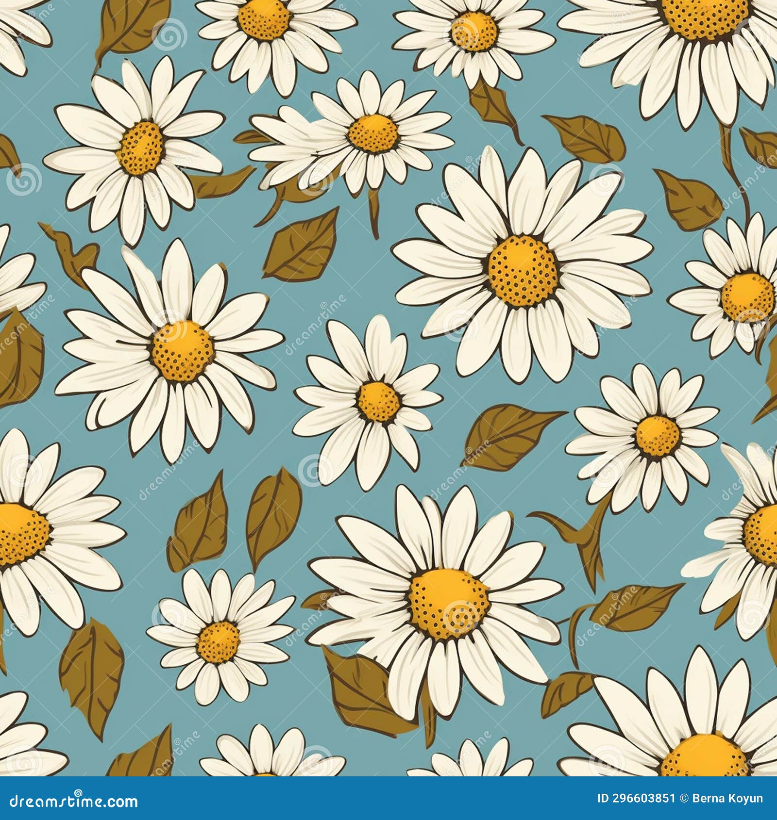 Daisy Packaging Design for Stylish Look Stock Illustration ...