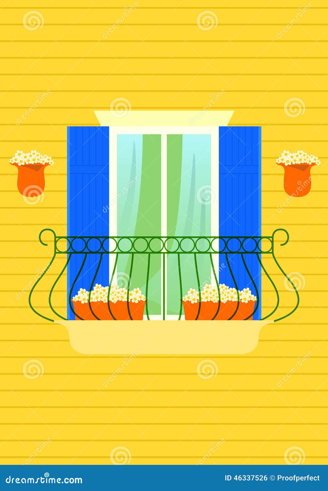 Dainty Balcony Stock Illustrations – 2 Dainty Balcony Stock ...