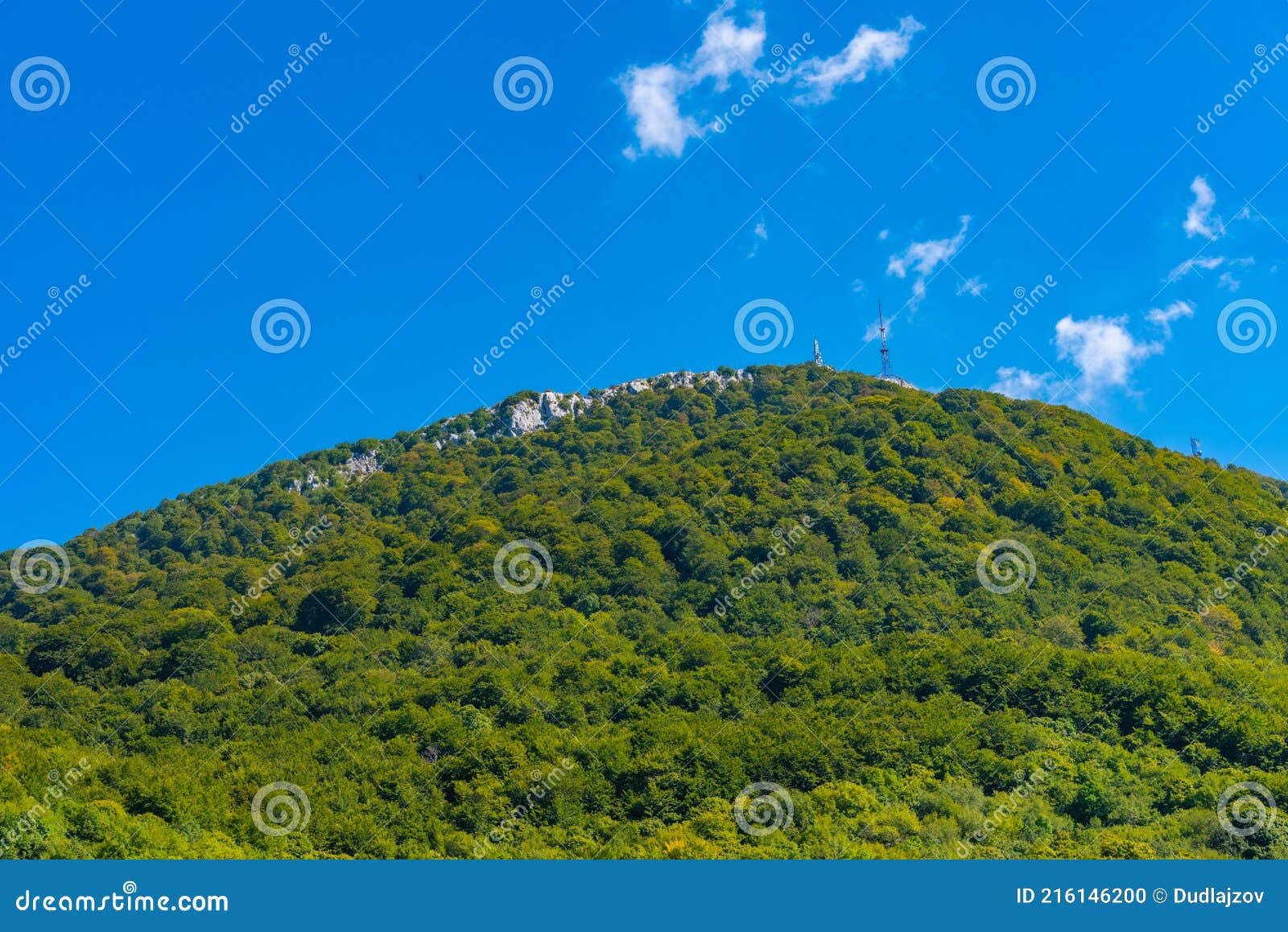 Dajti National Park in Albania Stock Photo - Image of landscape, valley ...
