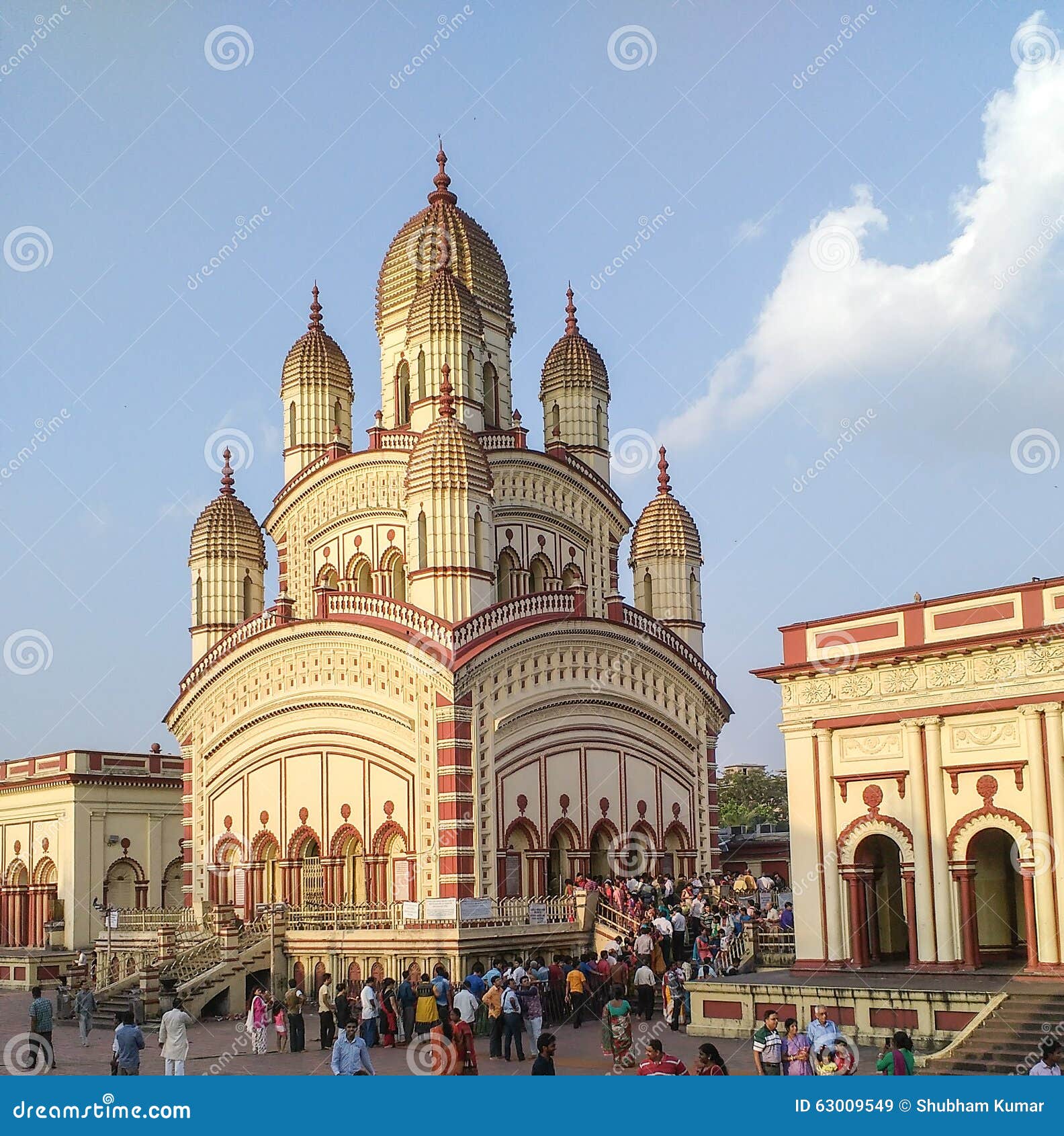 Dakshineshwar Goddess Kali Temple In Kolkata India Where Sri ...