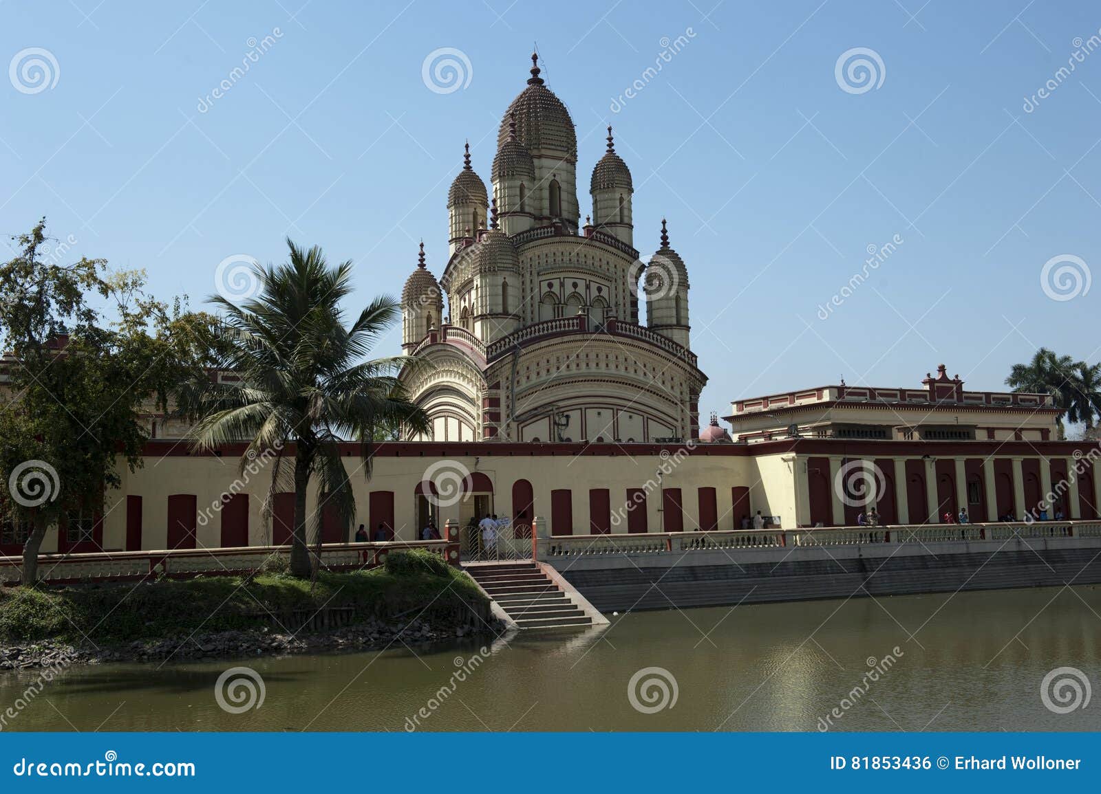 Dakshineswar Kali Temple, Kolkata, India Editorial Photo - Image of ...