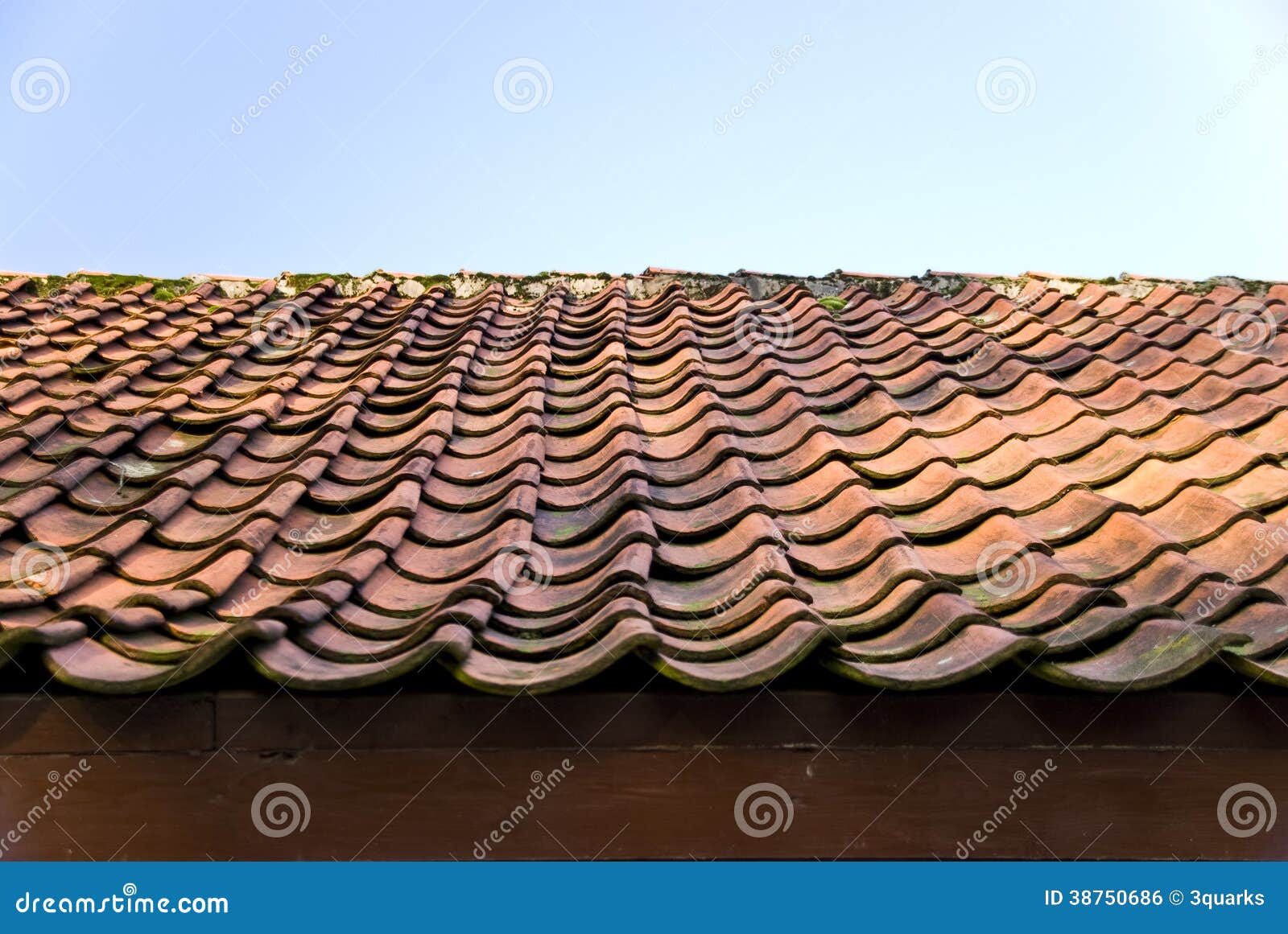 Daktegels stock foto. Image of materiaal, architectuur - 38750686